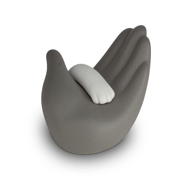 Tierurne 'Vertrautheit Pfote in Hand' – In Liebe Abschied nehmen, 189,00